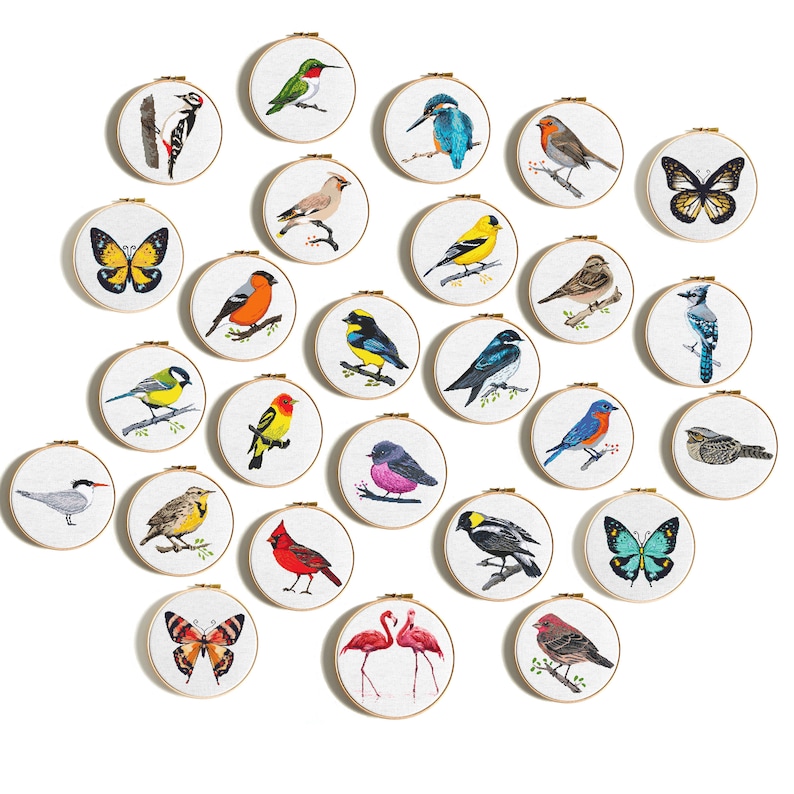 Nuthatch Cross Stitch Pattern PDF, Mini Woodland Bird, Easy Counted ...