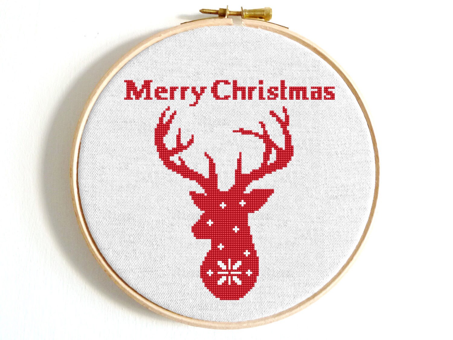 Christmas Cross stitch pattern Simple Cross Stitch Christmas | Etsy