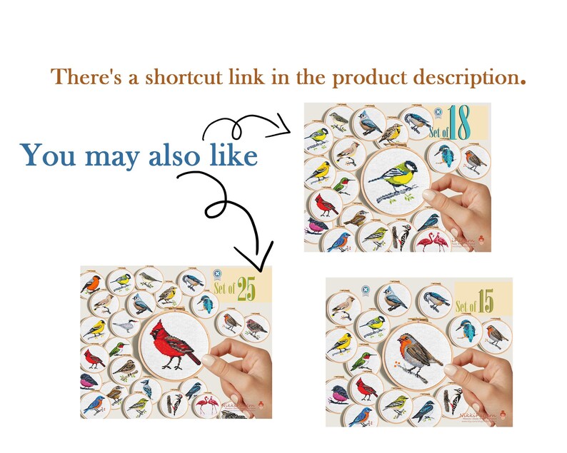 Mini Bird Cross Stitch Pattern PDF, Great Tit, Tiny Songbird, Small ...