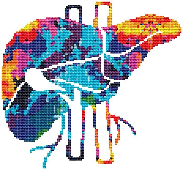 Liver Cross Stitch Pattern Body Cross Stitch Funny Counted | Etsy