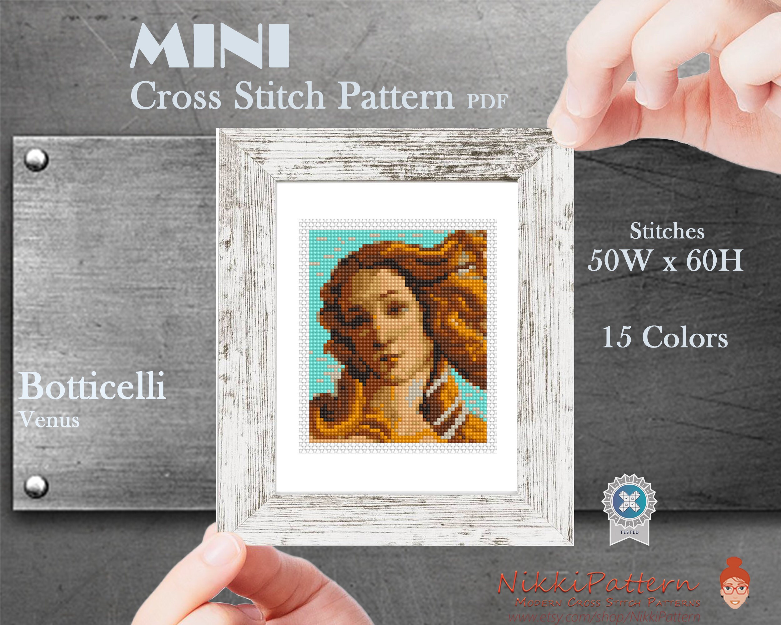Set of 34 Mini Art Cross Stitch Patterns Mini Masterpieces - Etsy Australia