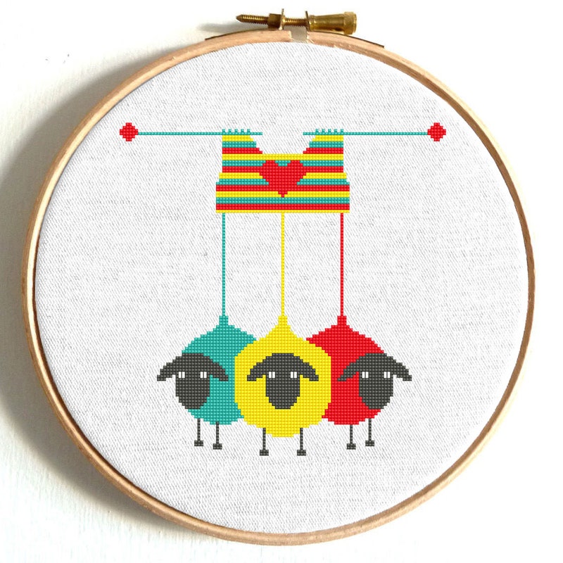 Cross Stitch Hanging - Etsy