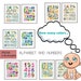 Baby Cross Stitch Pattern Numbers Cross Stitch Nursery Decor - Etsy