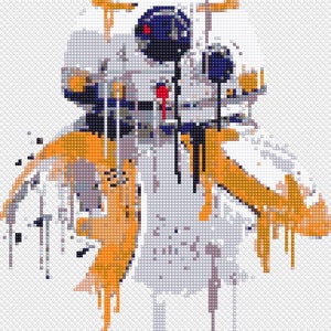 Star Character Cross Stitch Pattern Fantasy Cross Stitch | Etsy Australia