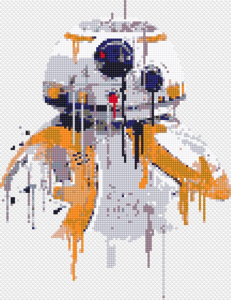 Star Character Cross Stitch Pattern Fantasy Cross Stitch - Etsy Australia