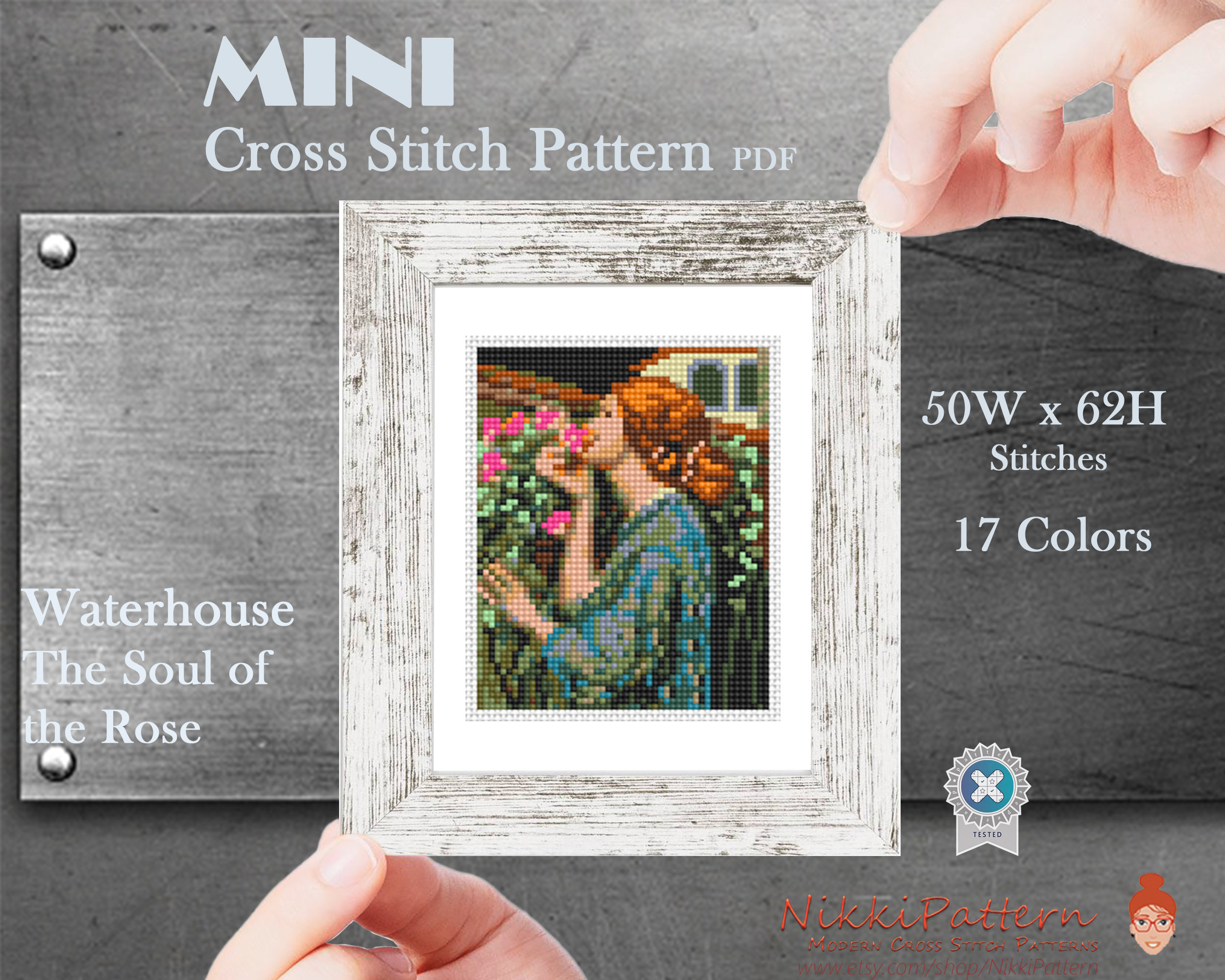 Set of 75 Mini Art Cross Stitch Patterns Mini Masterpieces - Etsy