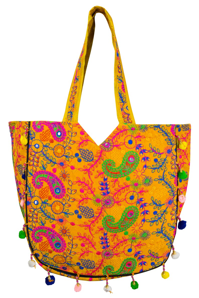 Ethnic Indian Style Embroidered Bag Shoulder Strap - Etsy