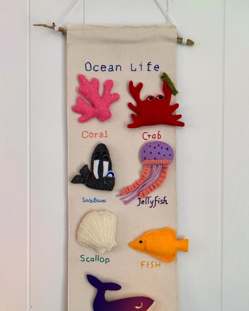 Ocean Life Chart - Etsy