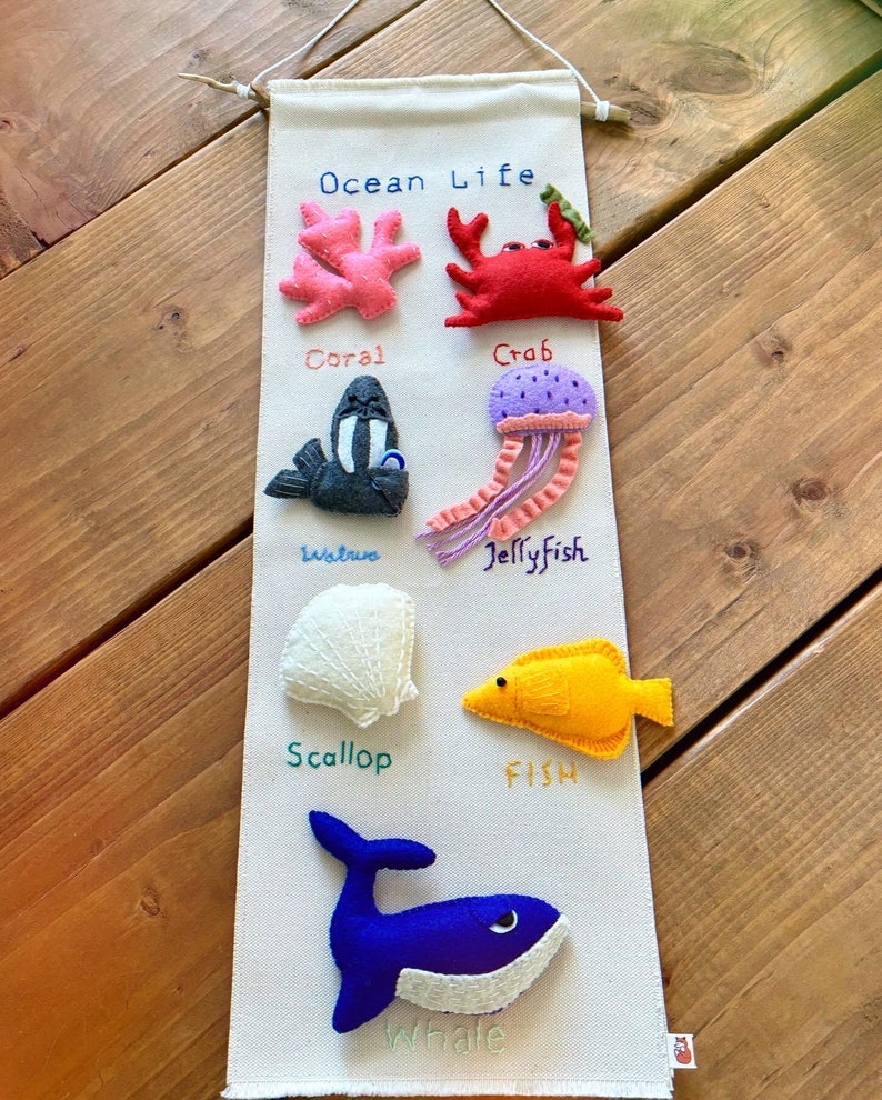 Ocean Life Chart - Etsy