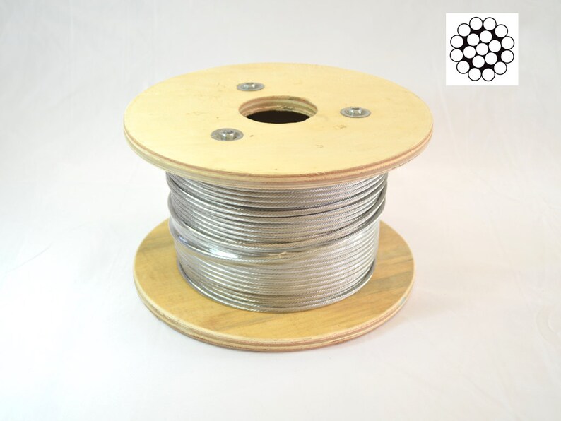 1/8 Cable Railing 316 Stainless Steel Kit 36,1/8 119 250ft Cable Full ...