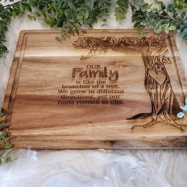Laser Engraved Cutting Boards - Etsy