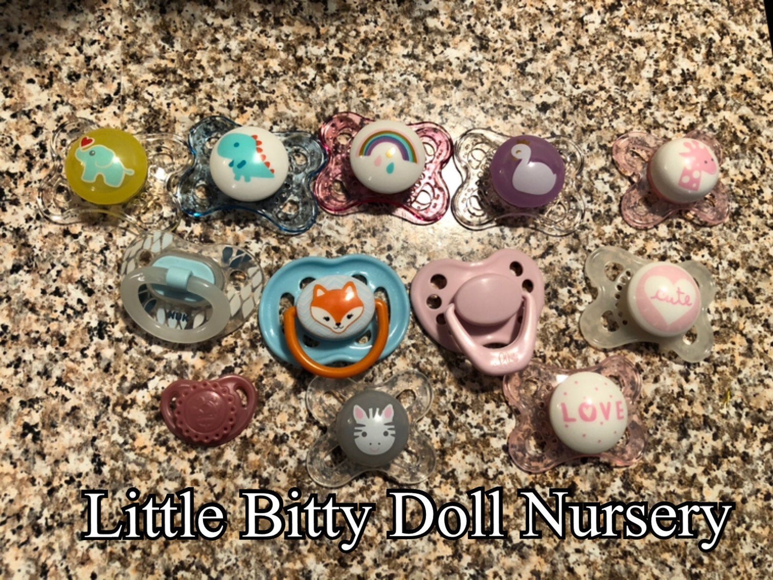 Reborn Doll Magnetic Pacifier - Etsy