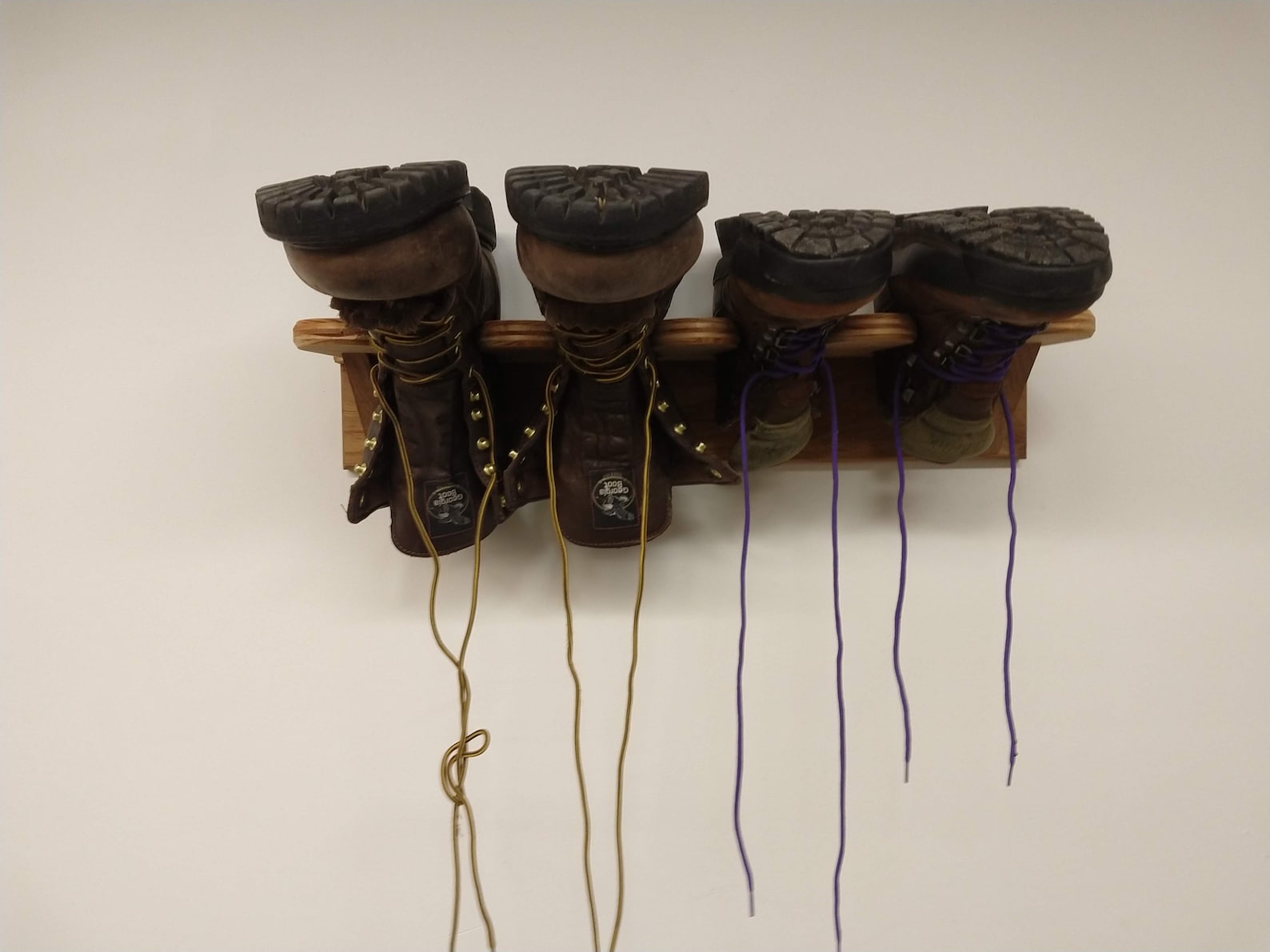 Wooden Wader Rack Boot Rack Wall Mount - Etsy