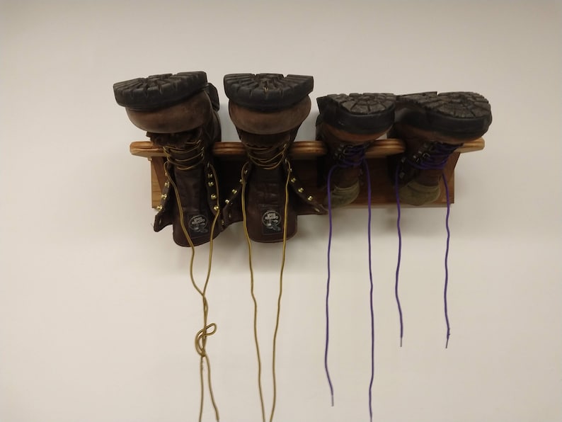 Wooden Wader Rack, Boot Rack, Wall Mount - Etsy