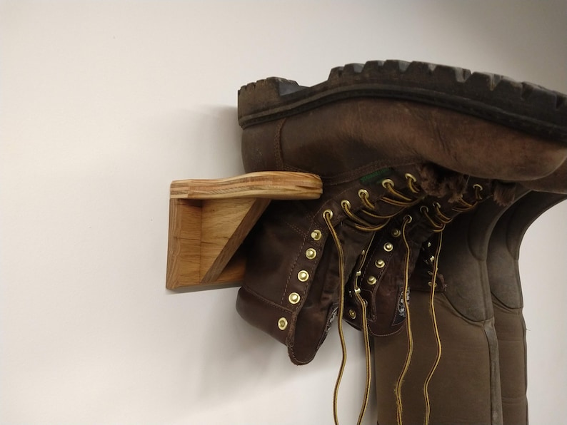 Wooden Wader Rack Boot Rack Wall Mount - Etsy