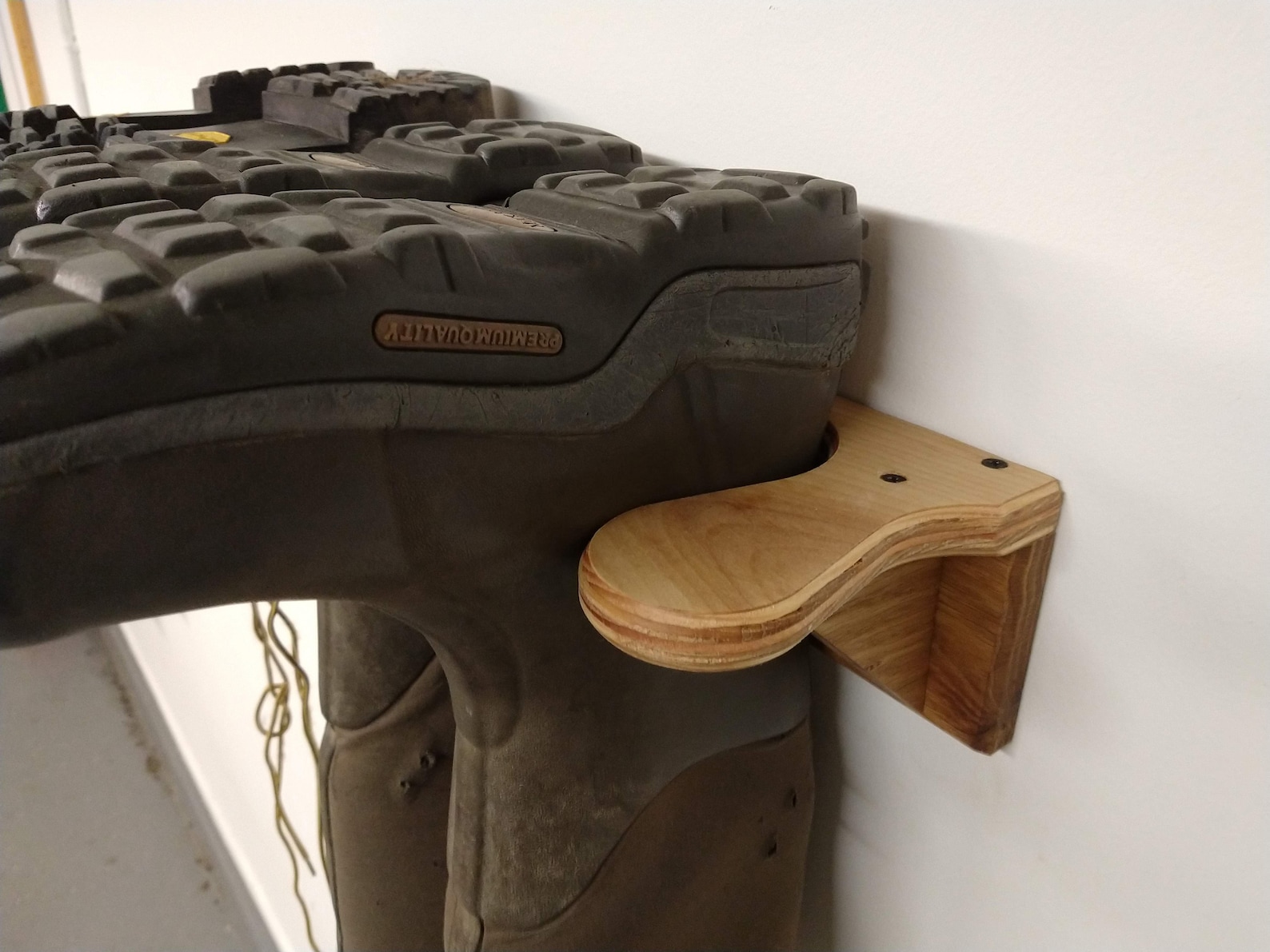 Wooden Wader Rack Boot Rack Wall Mount | Etsy