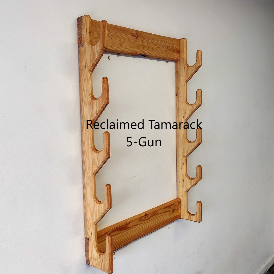 Wall Mount Horizontal Five Gun Rack Rifle Rack Shotgun Rack - Etsy