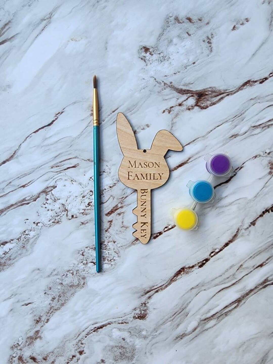 DIY Easter Bunny Key, Easter Crafts, Easter Prize, Basket Filler ...