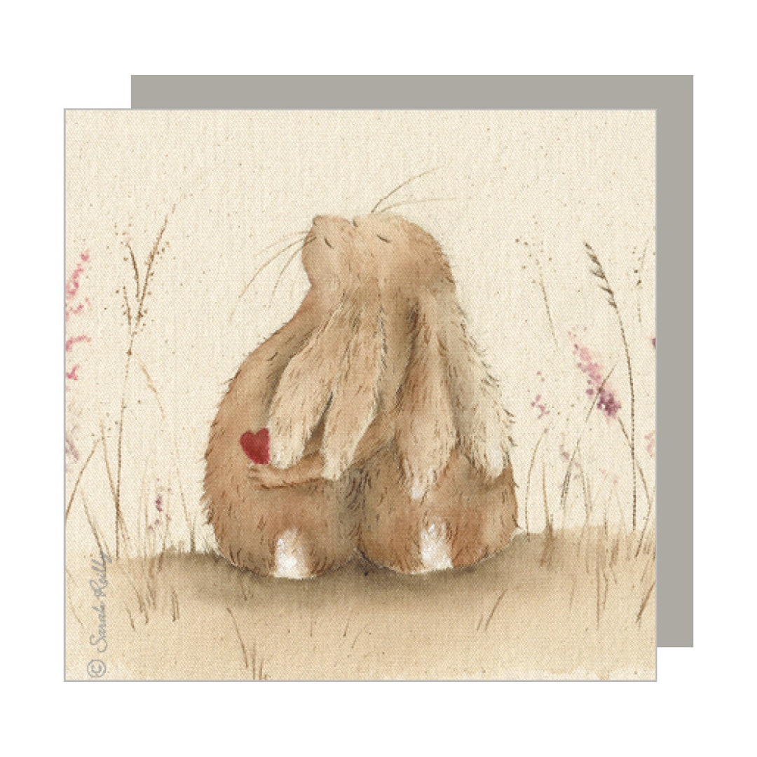 Always Hare Greeting Card - Etsy