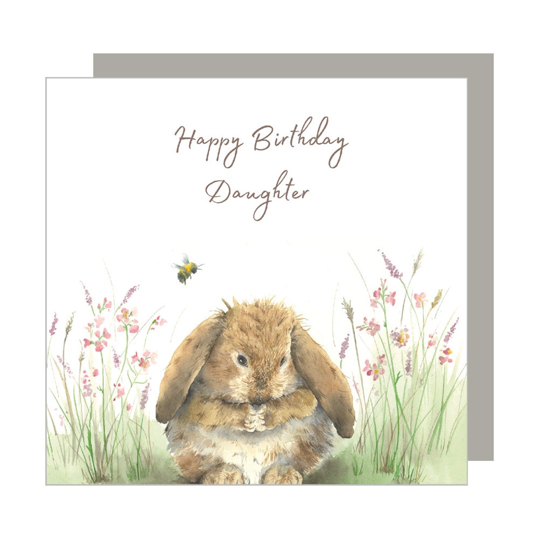 Happy Birthday Daughter Card - Etsy