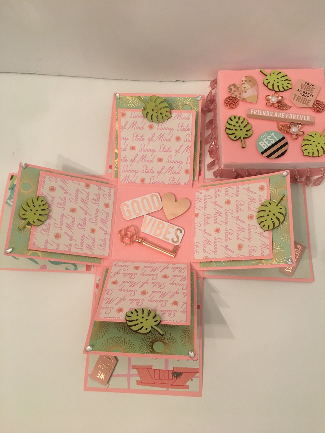 Friendship Memory Scrapbox - Etsy