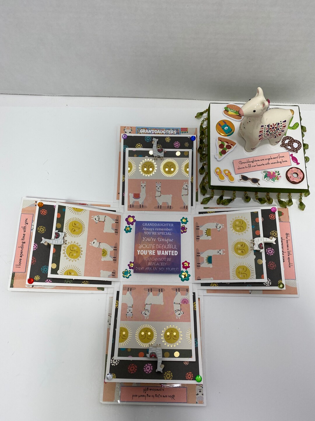 Granddaughter Memory Scrapbox - Etsy