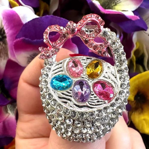 Easter Egg Brooch - Etsy