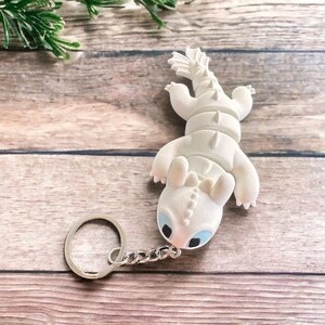 Mini Dragon Light Fury Inspired Keychain / How to Train Your Dragon ...