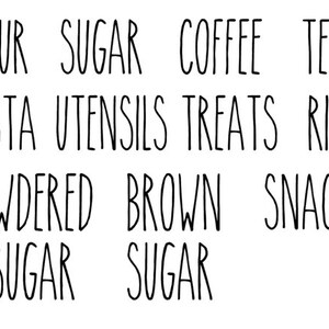 Rae Dunn Inspired Vinyl Decals / Rae Dunn Inspired Bathroom Decals ...