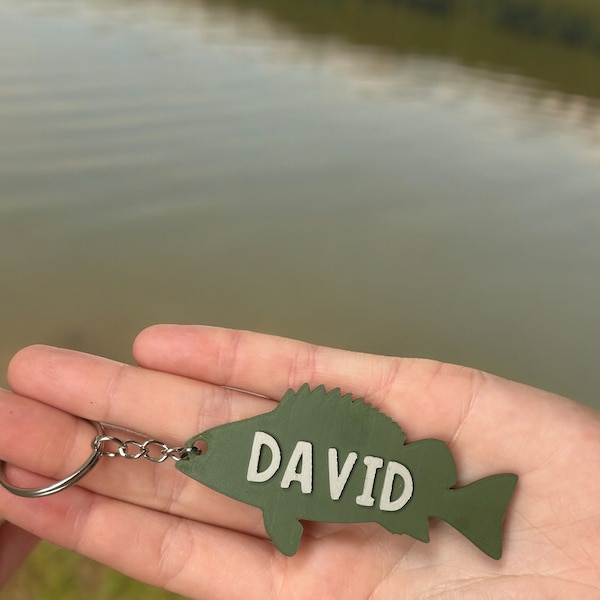 Fish Keychain - Etsy