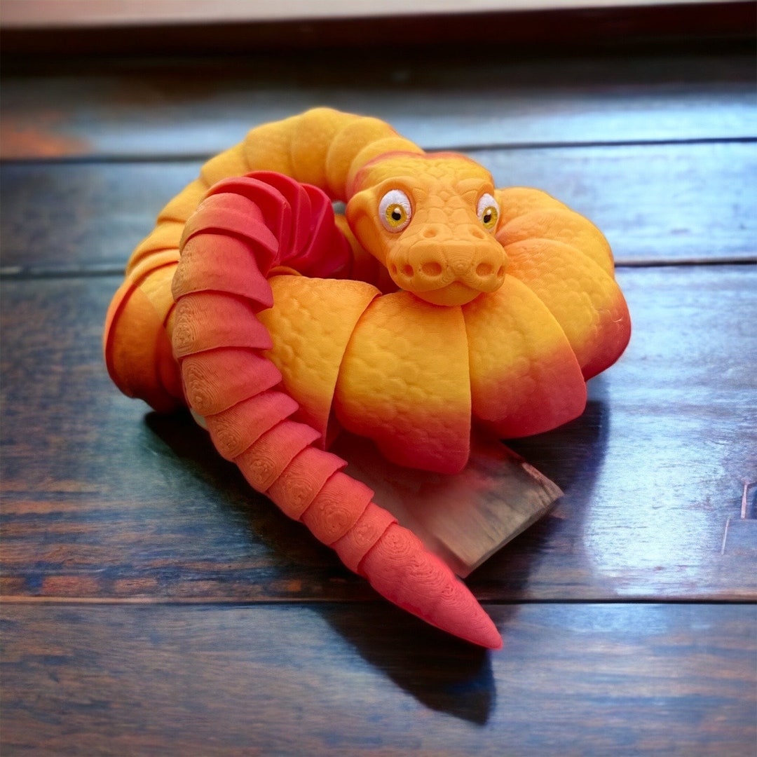 3D Printed Ball Python - Etsy