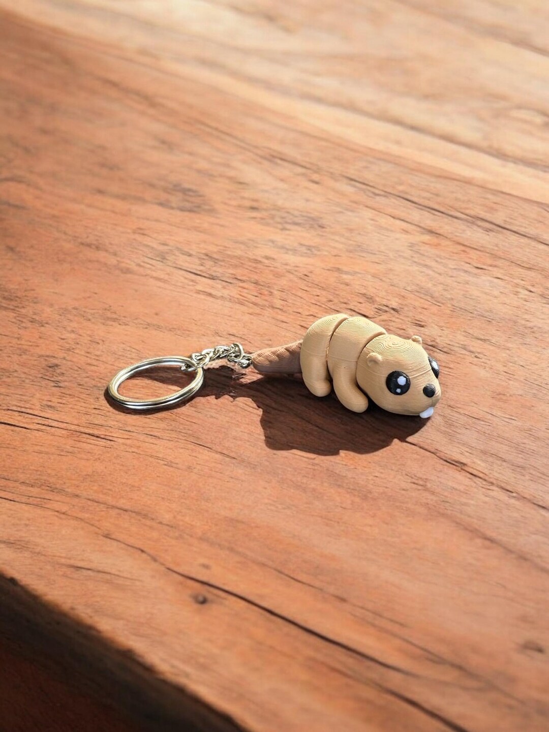 Mini Beaver Keychain / 3D Printed Beaver - Etsy