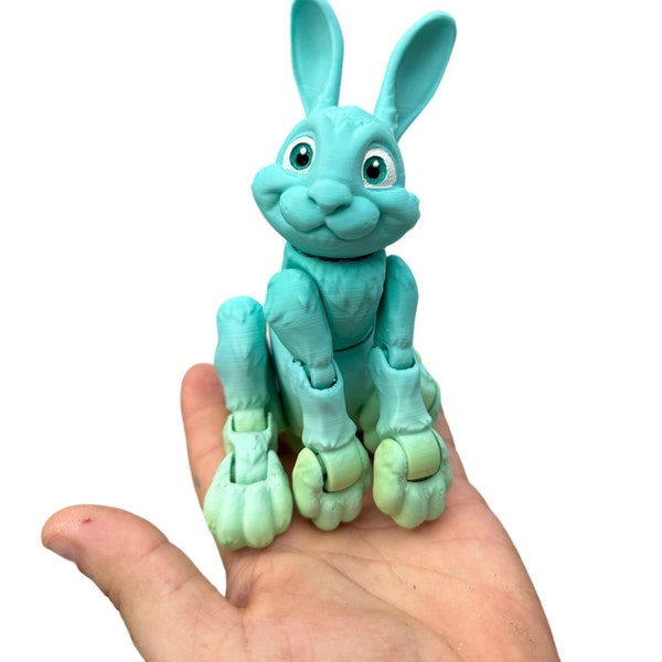 3d Printed Rabbit Girl - Etsy