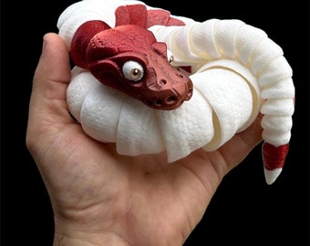 Albino Ball Python Art Dolls, Plush Stuffed Snake - Etsy