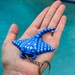 Mini Manta Ray Keychain - Etsy