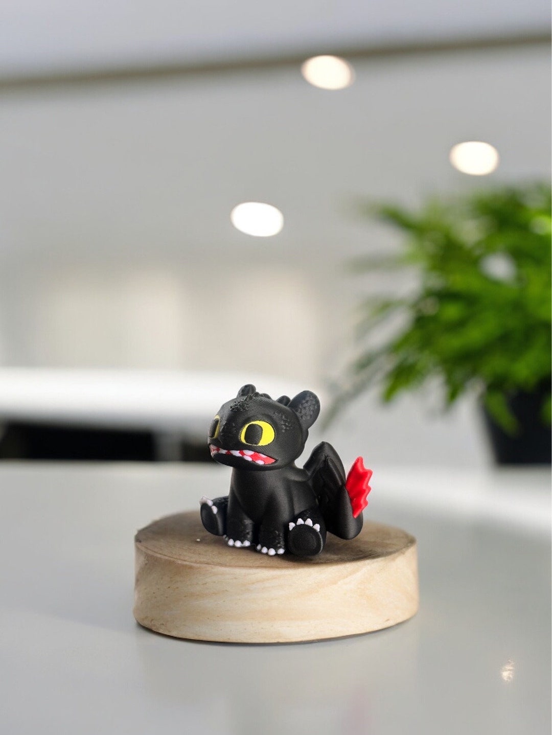 3d Printed Toothless Inspired Toy / How to Train Your Dragon Inspired ...