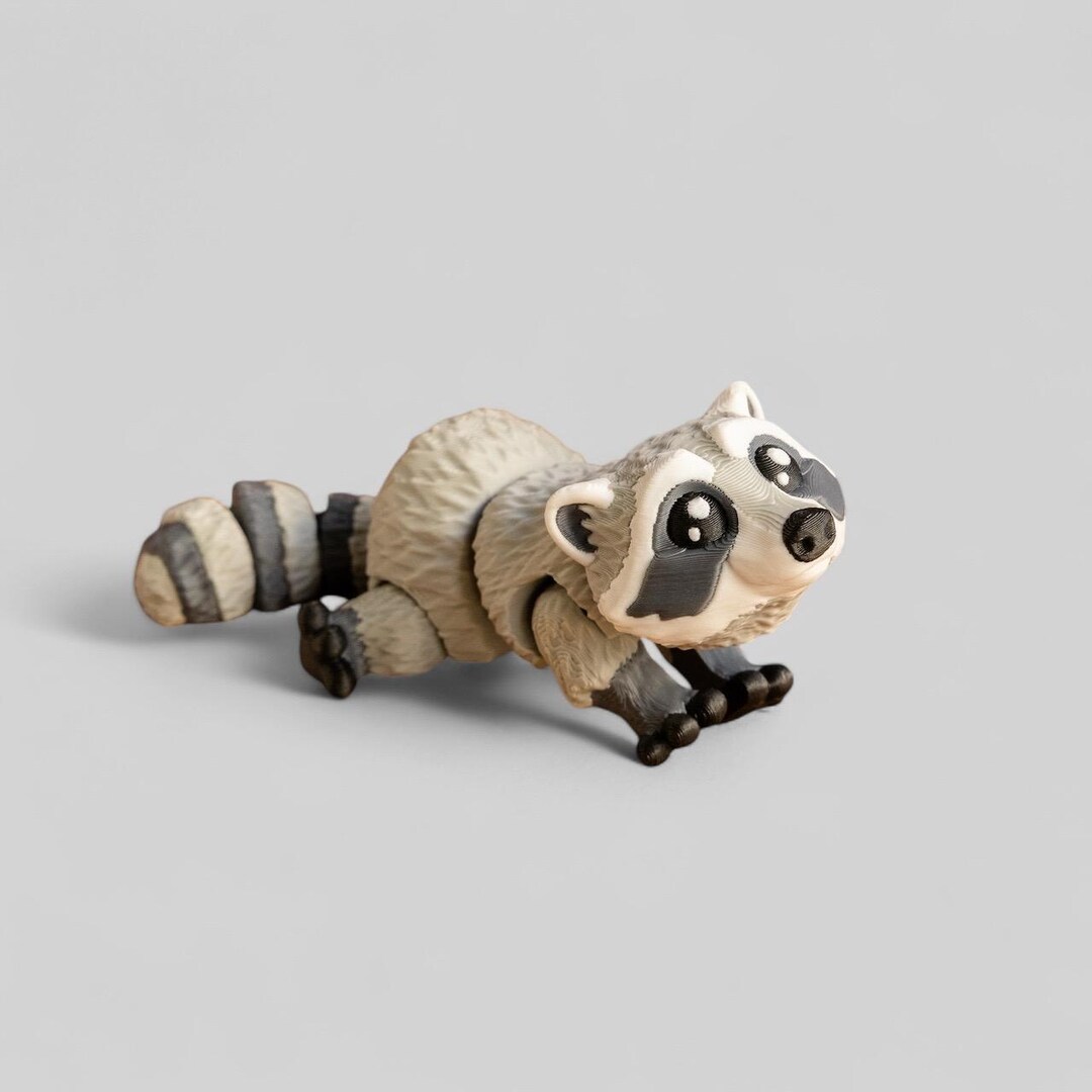 Mini Raccoon / 3D Printed Raccoon - Etsy