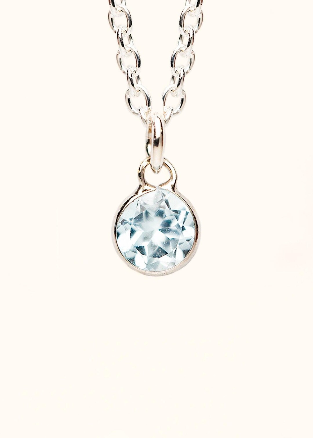 Authentic Round Birthstone Charms - Etsy