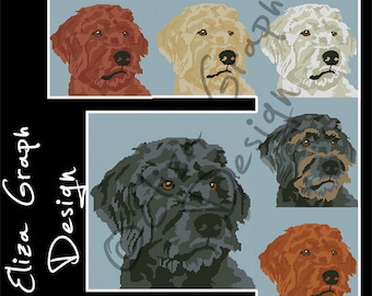 Labradoodle Cross Stitch - Etsy