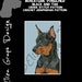 Miniature Pinscher CROSS STITCH Pattern, CROCHET Graphghan Blanket ...