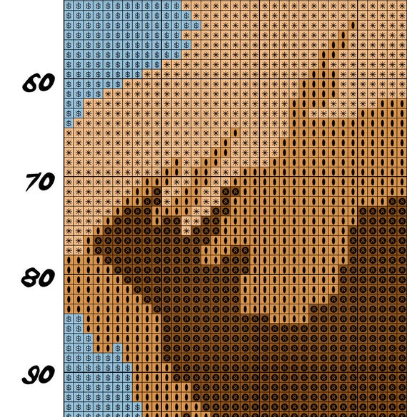 Patterns Kits & How To Crochet CROCHET Graphghan Blanket Pattern Golden ...