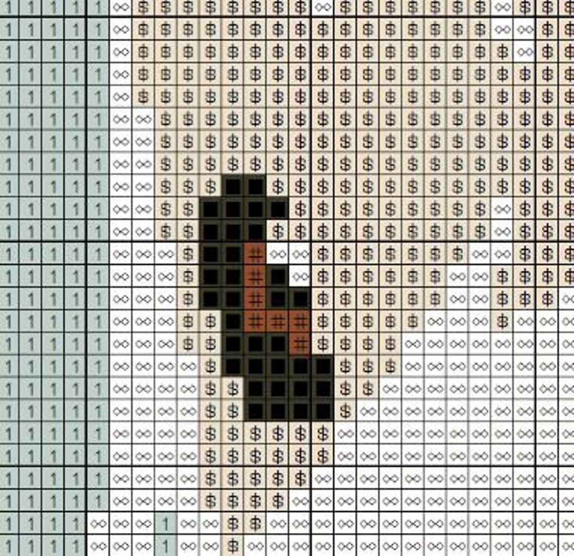 Great Pyrenees CROSS STITCH Pattern, CROCHET Graphghan Blanket Pattern ...