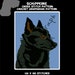 Schipperke CROSS STITCH Pattern, CROCHET Graphghan Blanket Pattern - Etsy