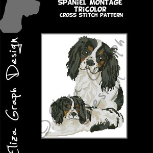 Cavalier King Charles Spaniel CROSS STITCH Pattern, Dog Counted Cross ...