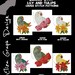 Custom Quaker Parrot Cross Stitch Pattern, With Chooseable Flowers and ...