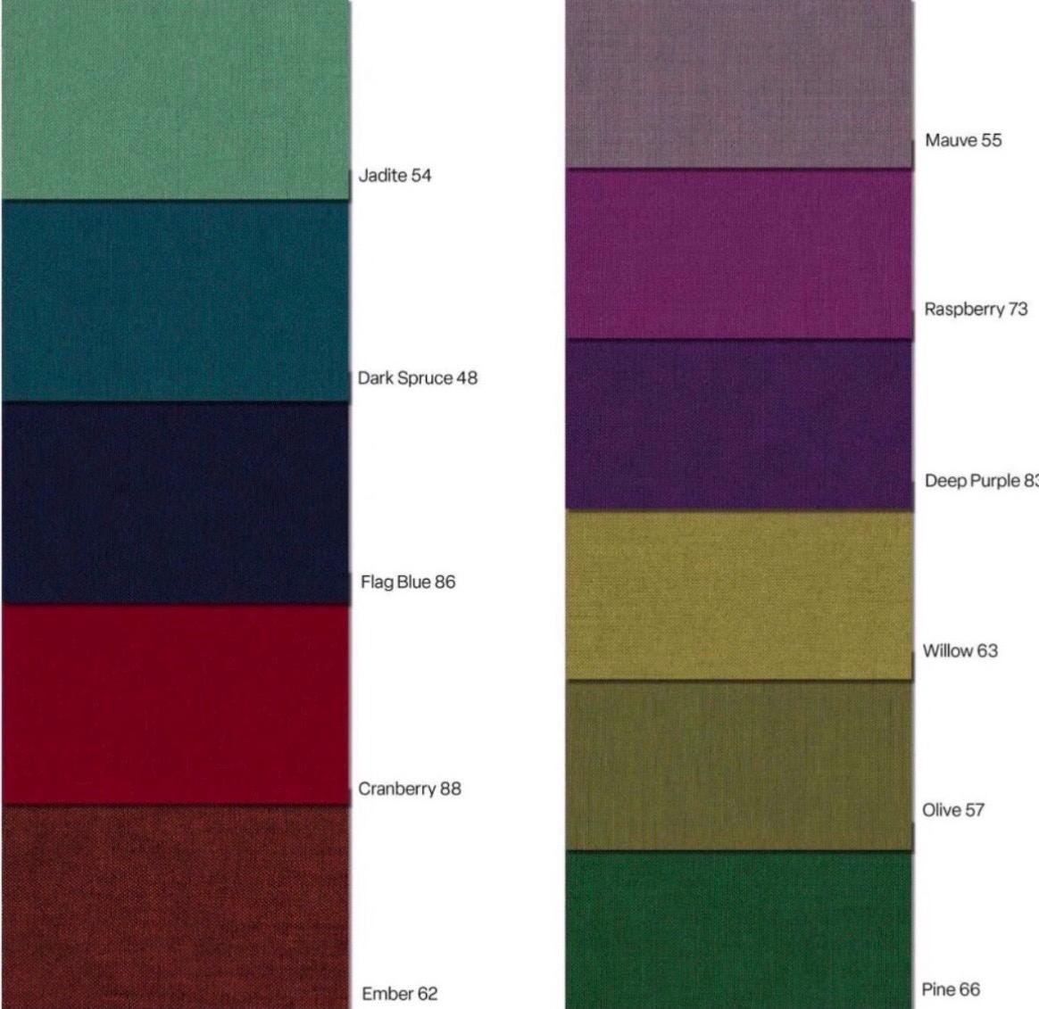 Raspberry Yarn Dyed Shot Cotton Fabric - Peppered Cotton 73 - Etsy