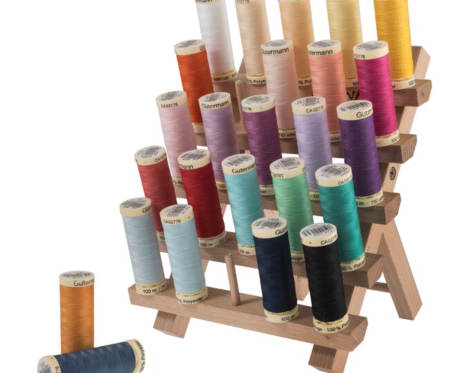 Bobbin Spool Storage Tidy Wall Mini Pegboard Sewing Gift Birch - Etsy