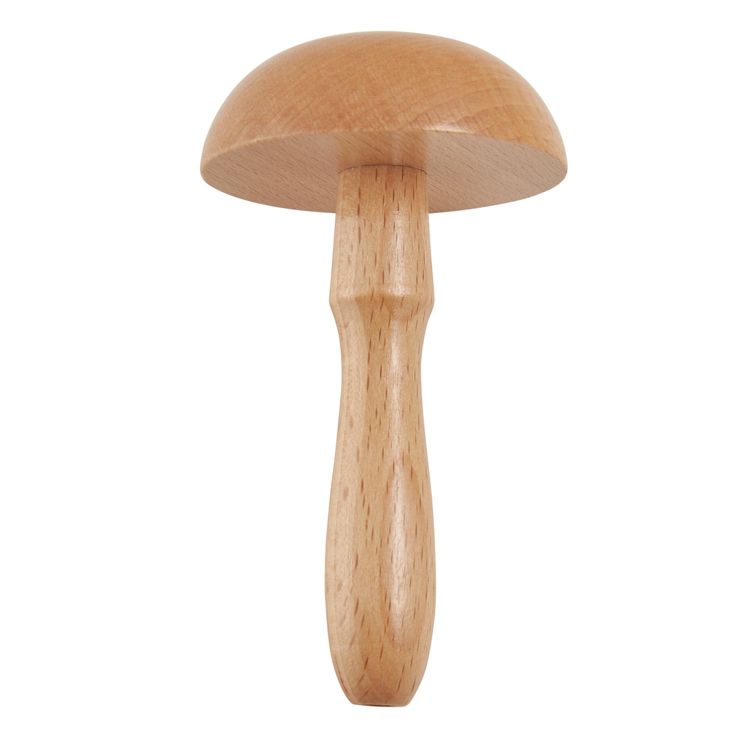 Darning Mushroom Smooth Traditional Wooden Tool for Hand Sewing Sock ...