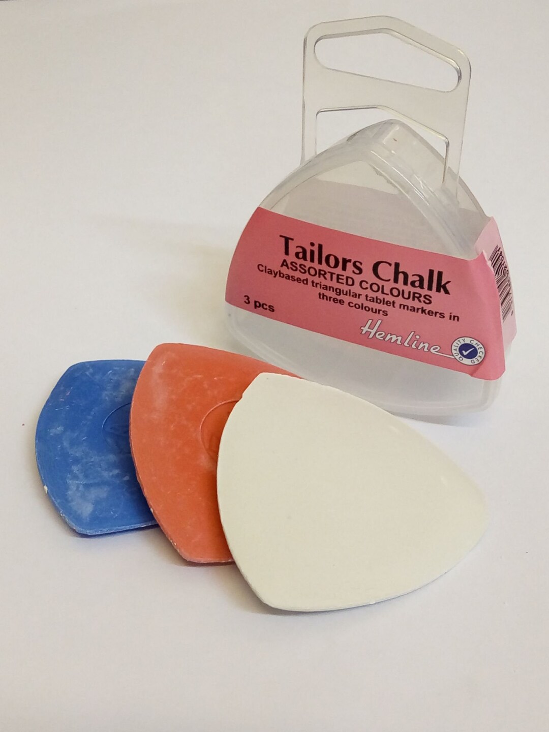 Tailors Chalk Assorted Colours & Vanishing White Chalk - Clay Based ...
