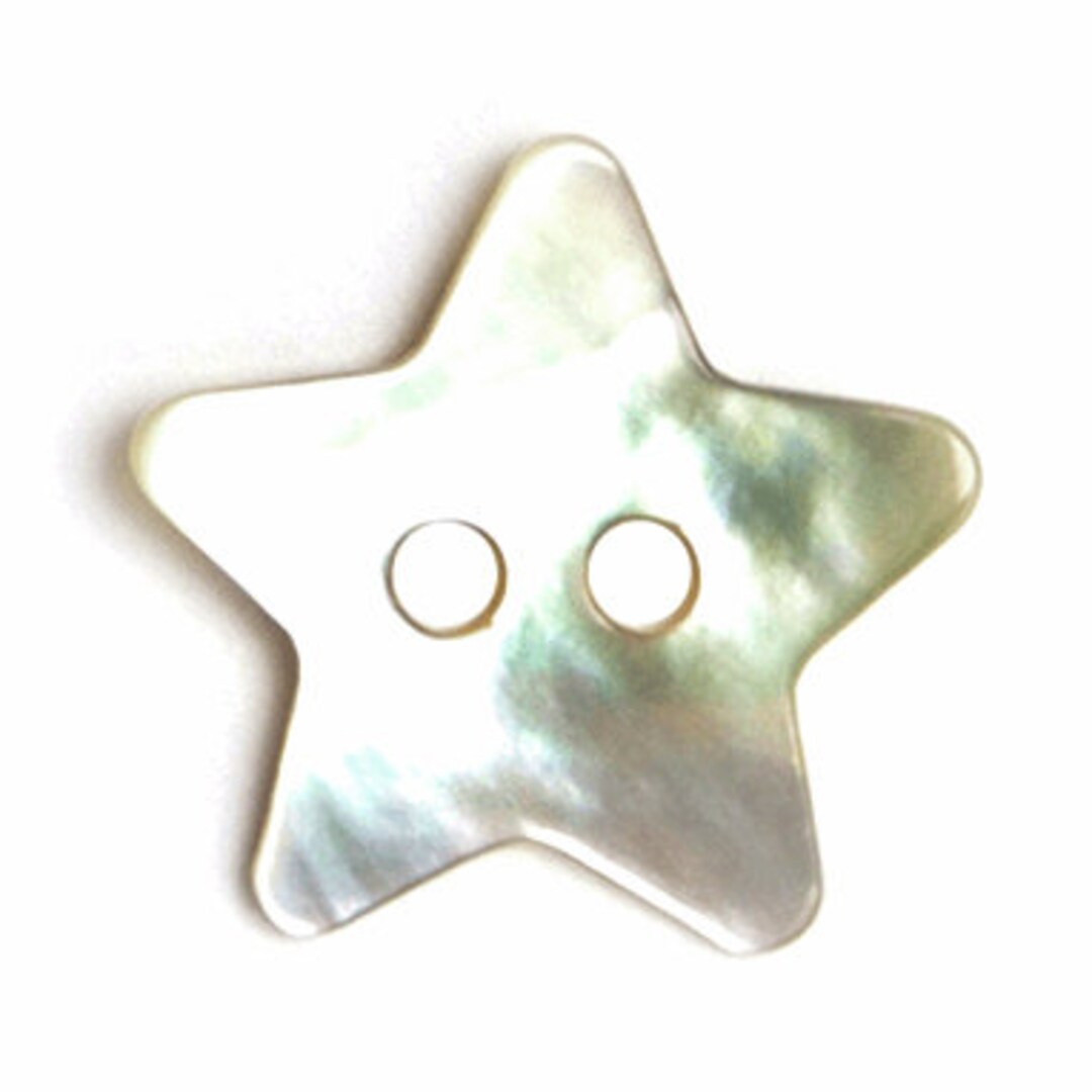Natural Shell Star Button 11mm 15mm 20mm Loose Mother of Pearl Agoya ...